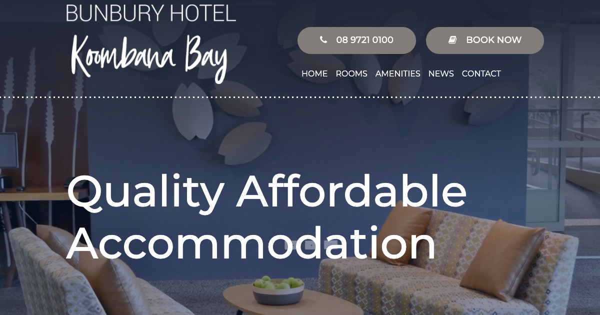 Bunbury Hotel Koombana Bay – Experience the Best of the South-West